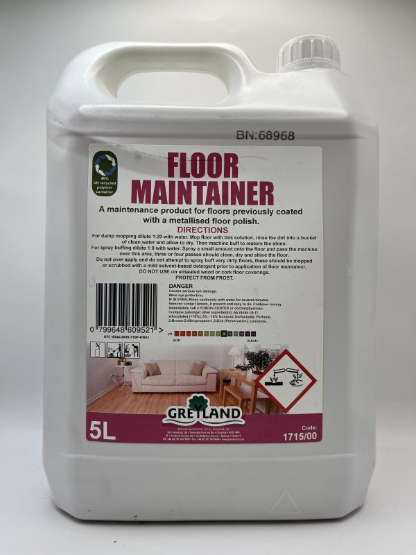 Greyland Floor Maintainer 5L - Aspire Cleaning Supplies