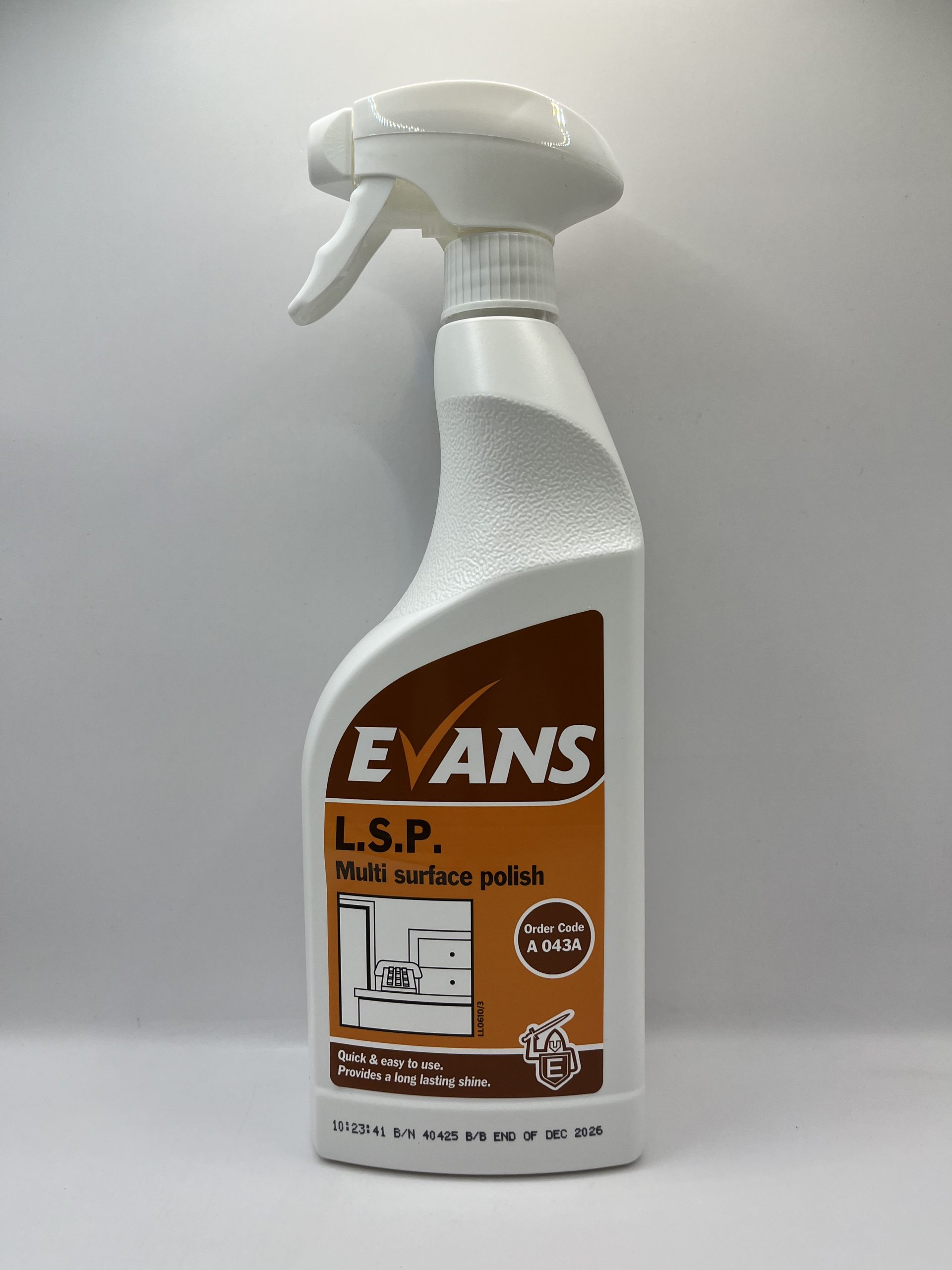 Evans Liquid Spray Polish Multi-Surface L.S.P - Aspire Cleaning Supplies
